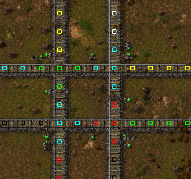 Friday Facts #198 - Rail segment visualisation | Factorio